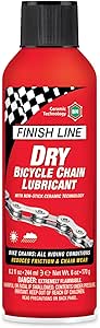 Finish Line Dry Lube Bicycle Chain Lubricant with Ceramic Technology ...