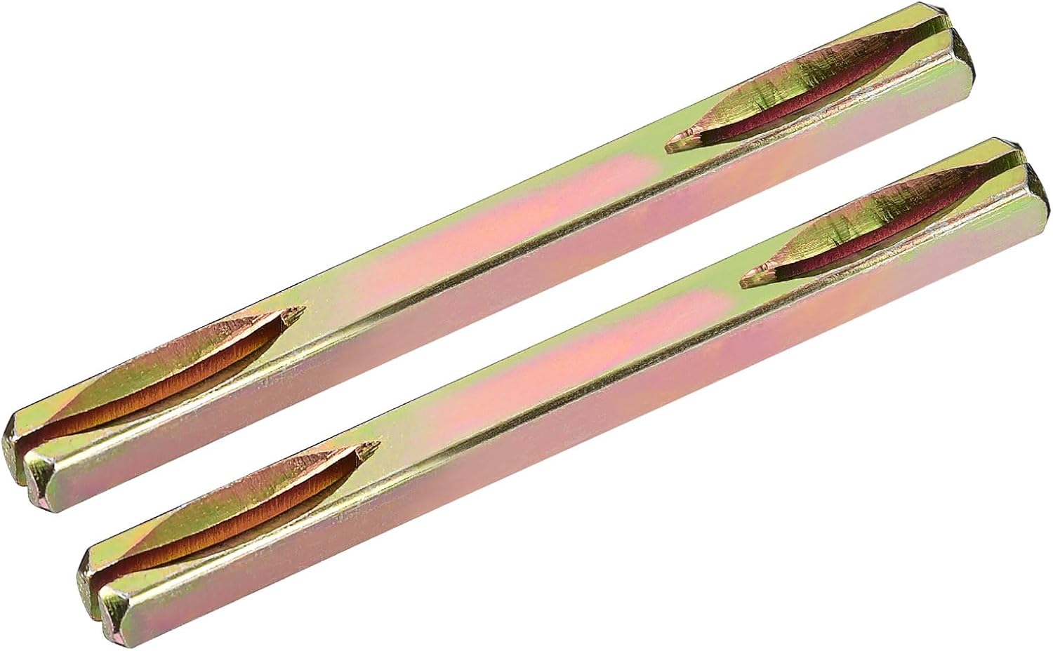 uxcell 2Pcs Door Knob Spindle, 100mm Long Spare Door Handle Spindle for ...