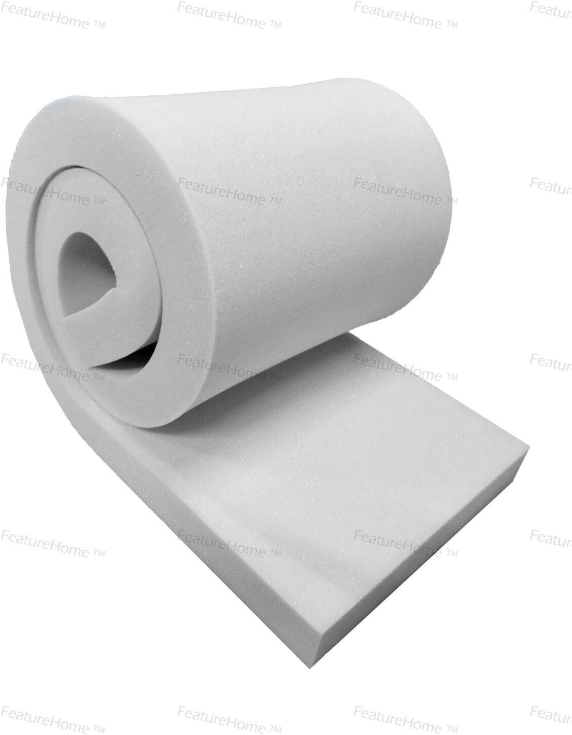 80" x 20" (~200 x 50 cm) - Firm Grey Foam Sheet For Use In Upholstery ...