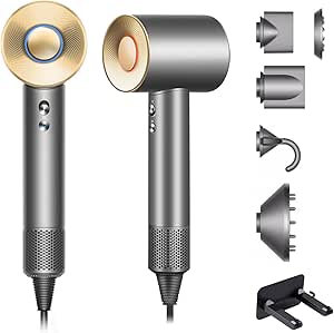 Amazon.com : Brushless Powerful Hair Dryer, 1600W 110,000 RPM Fast Drying High Speed Low Noise ...