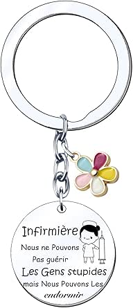 MNBVBV Porte Cle Infirmiere Cadeau la Journée internationale des ...