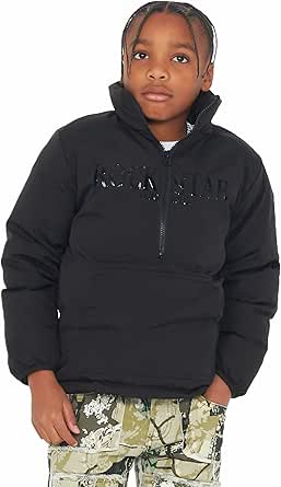 Amazon.com: ROCKSTAR ORIGINAL Boys Jon Black Puffer Jacket | size: 2T ...