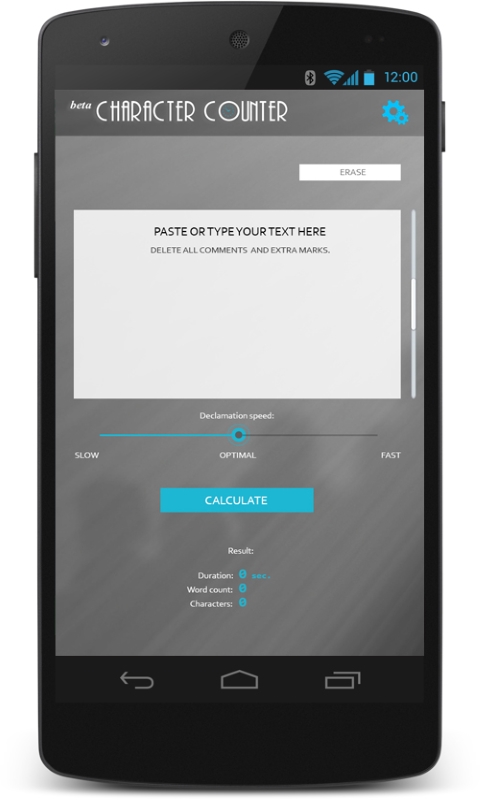 Character counter - App on the Amazon Appstore