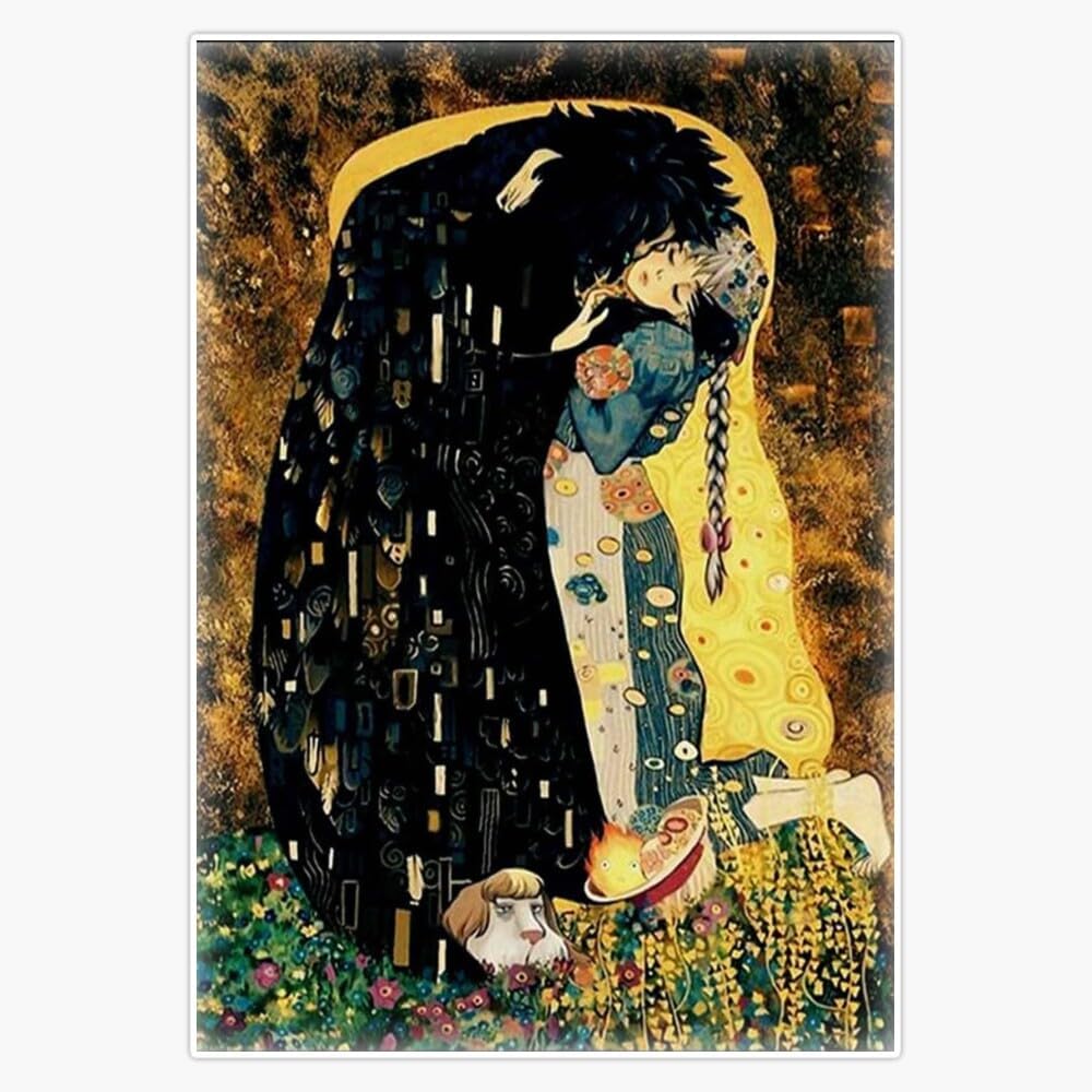 Amazon.com - Howl's Moving Castle Poster Window Bumper Sticker Decal 5"