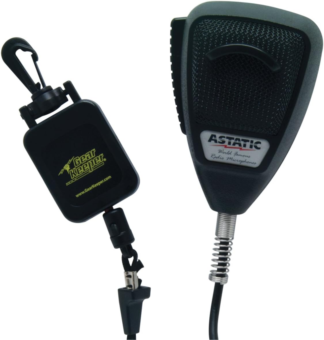 Amazon.com: Astatic 302-10162 Noise Canceling 4-Pin CB Microphone ...