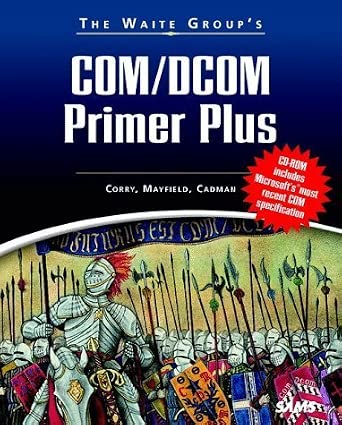 Amazon.com: Waite Group's COM/DCOM Primer Plus by John Cadman (1998-11 ...