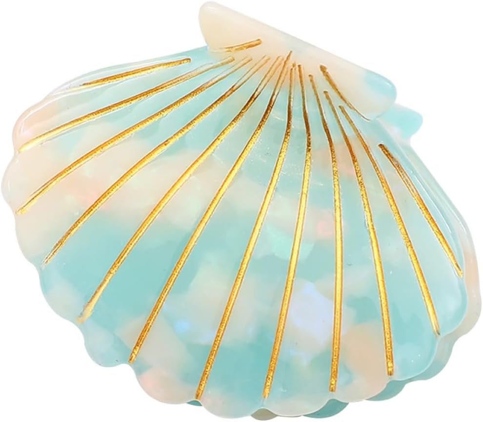 Amazon.com : Shell Claw Clip,Acetate Hair Clips,Small Hair Clips for ...