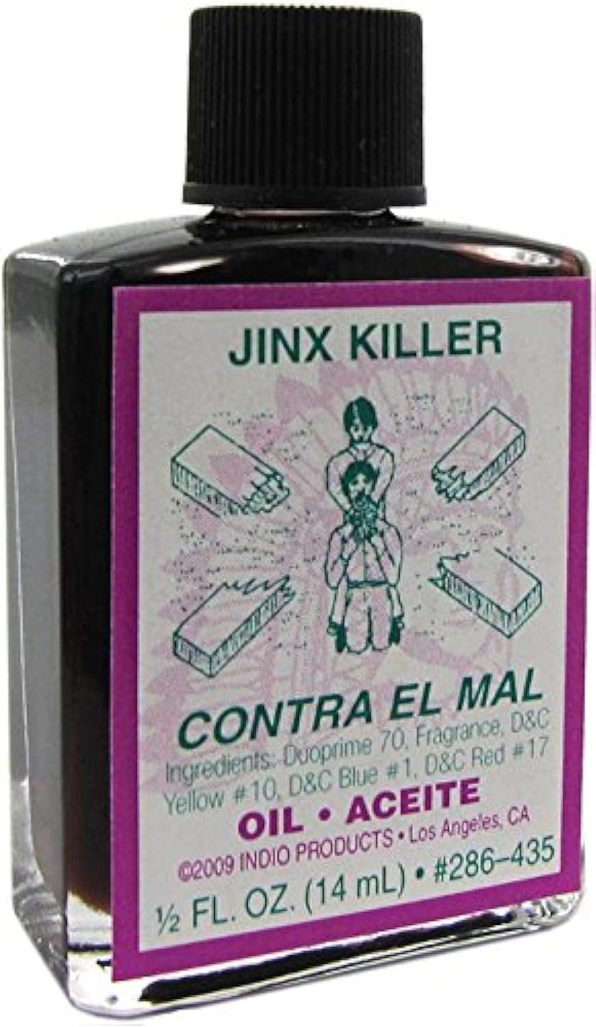 Amazon.com: INDIO Oil- Jinx Killer 1/2oz : Health & Household