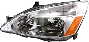 Amazon.com: CarLights360: For Honda Accord Headlight Assembly 2003 04 ...