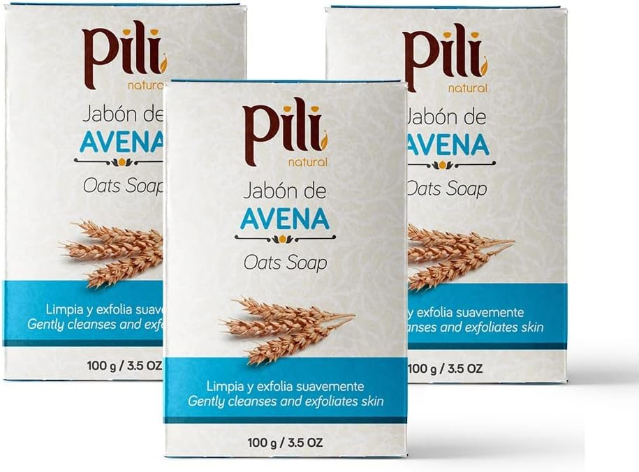 Amazon.com : Pili Natural Sulfur Soap Bars (3 Pack) Jabón de azufre ...