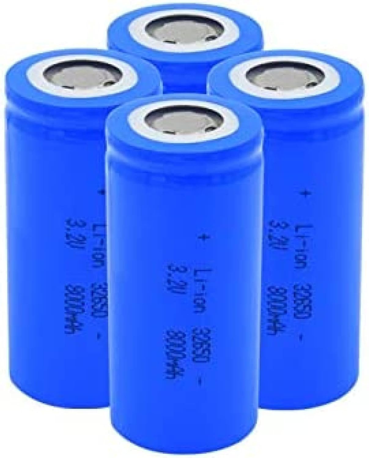 Amazon.com: gudongping 4pcs 3.2V 32650 8000mAh Lithium Rechargeable ...