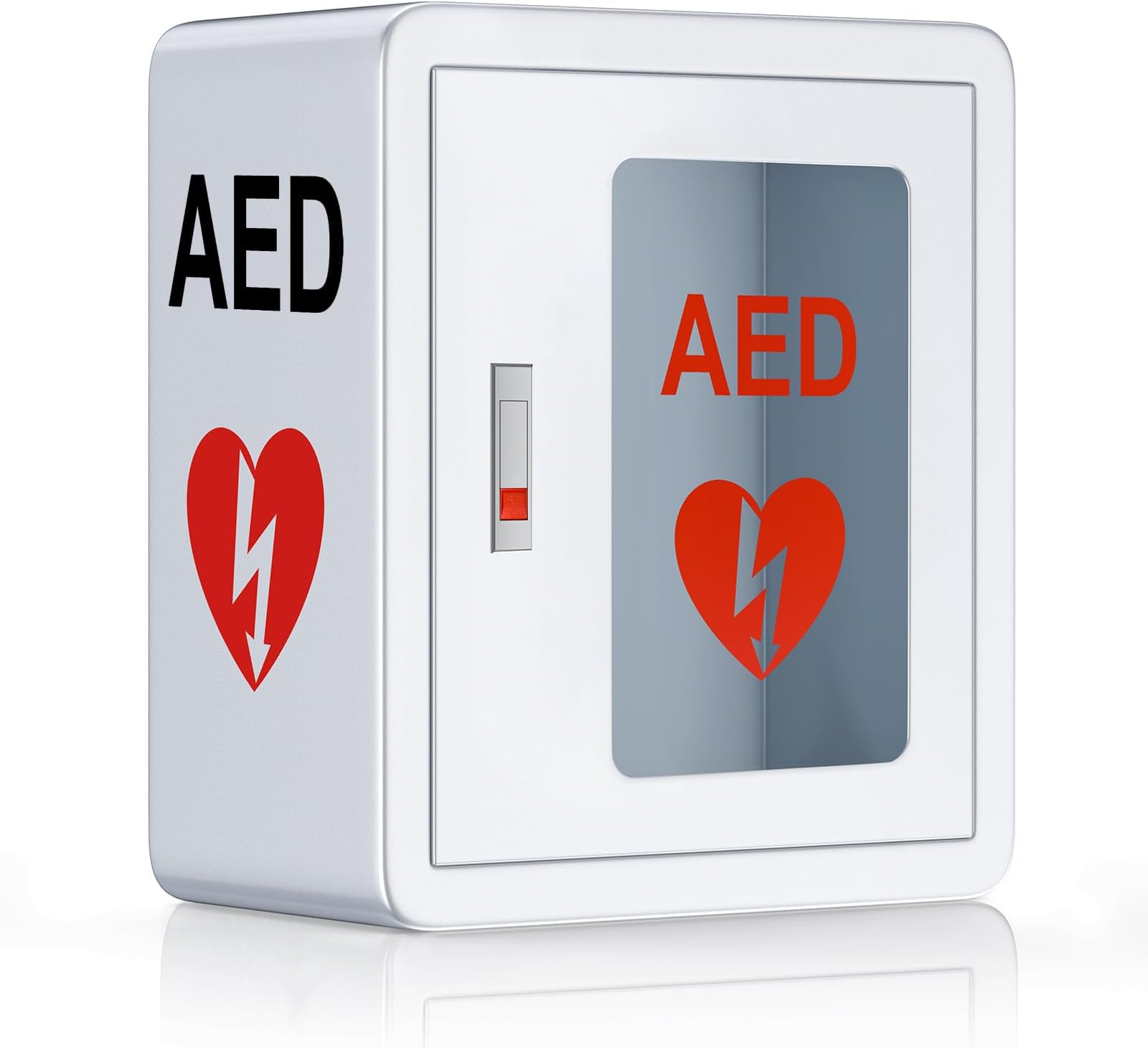 Amazon.com: ZIPOWEY AED Cabinet, First Aid AED Defibrillator Wall ...