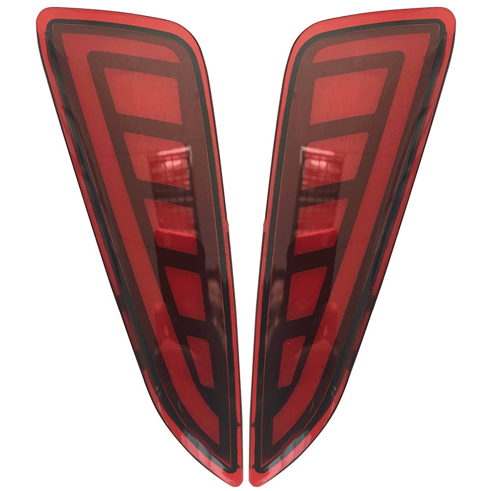 Buy Rear Reflectors Lights Compatible With 2018-2022 Toyota C-HR, V2 ...