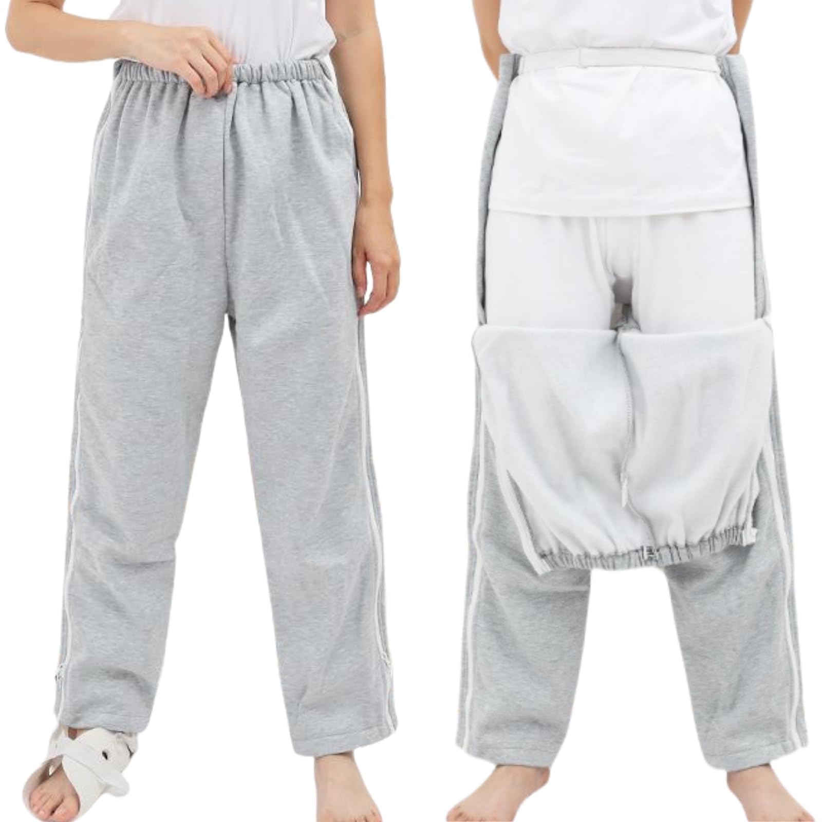 Amazon.com: KUMUROETA Pants for Fracture Surgery,Bedridden Patients ...