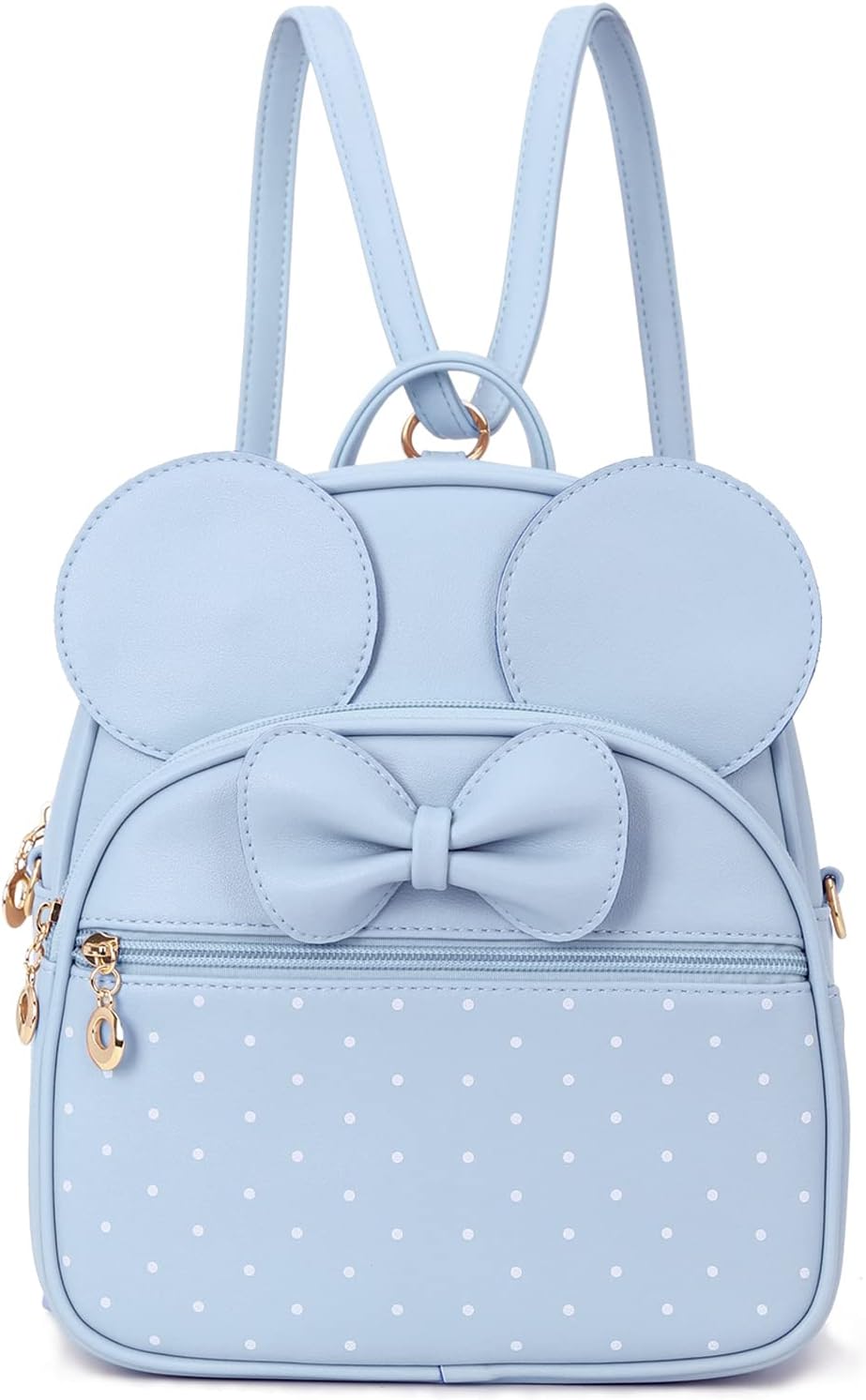 Amazon.com: KL928 Girls Mini Backpack Bowknot Polka Dot Cute Daypacks ...