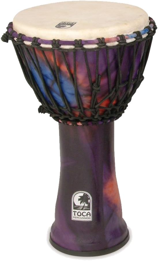 Amazon.com: Toca SFDJ-12WP Freestyle Rope Tuned 12-Inch Djembe ...