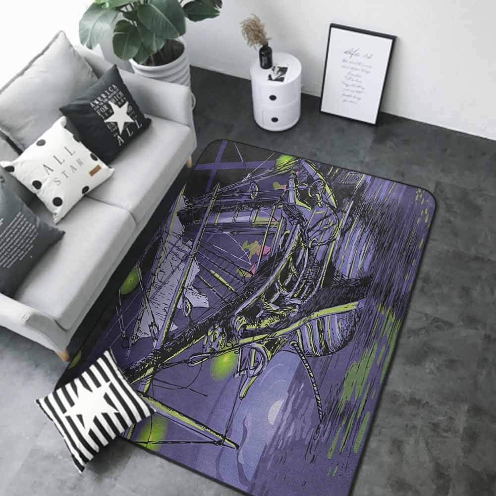 Soft Area Rug For Children Baby Pirate Ship Ghost Ship | Desertcart UAE