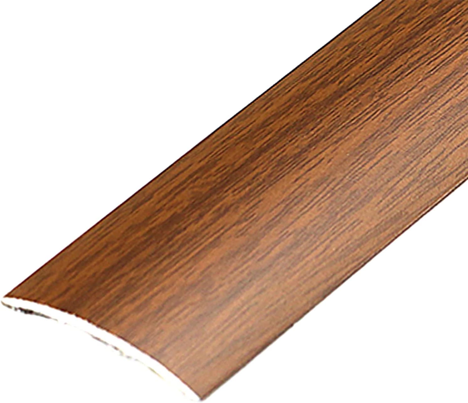 Amazon.com: Floor Transition Strip for Gap, Wood Grain Metal Transition ...