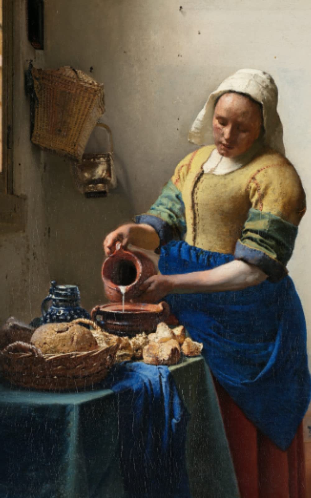 Johannes Vermeer The Milkmaid Notebook Journal with Quotes: Sellers ...