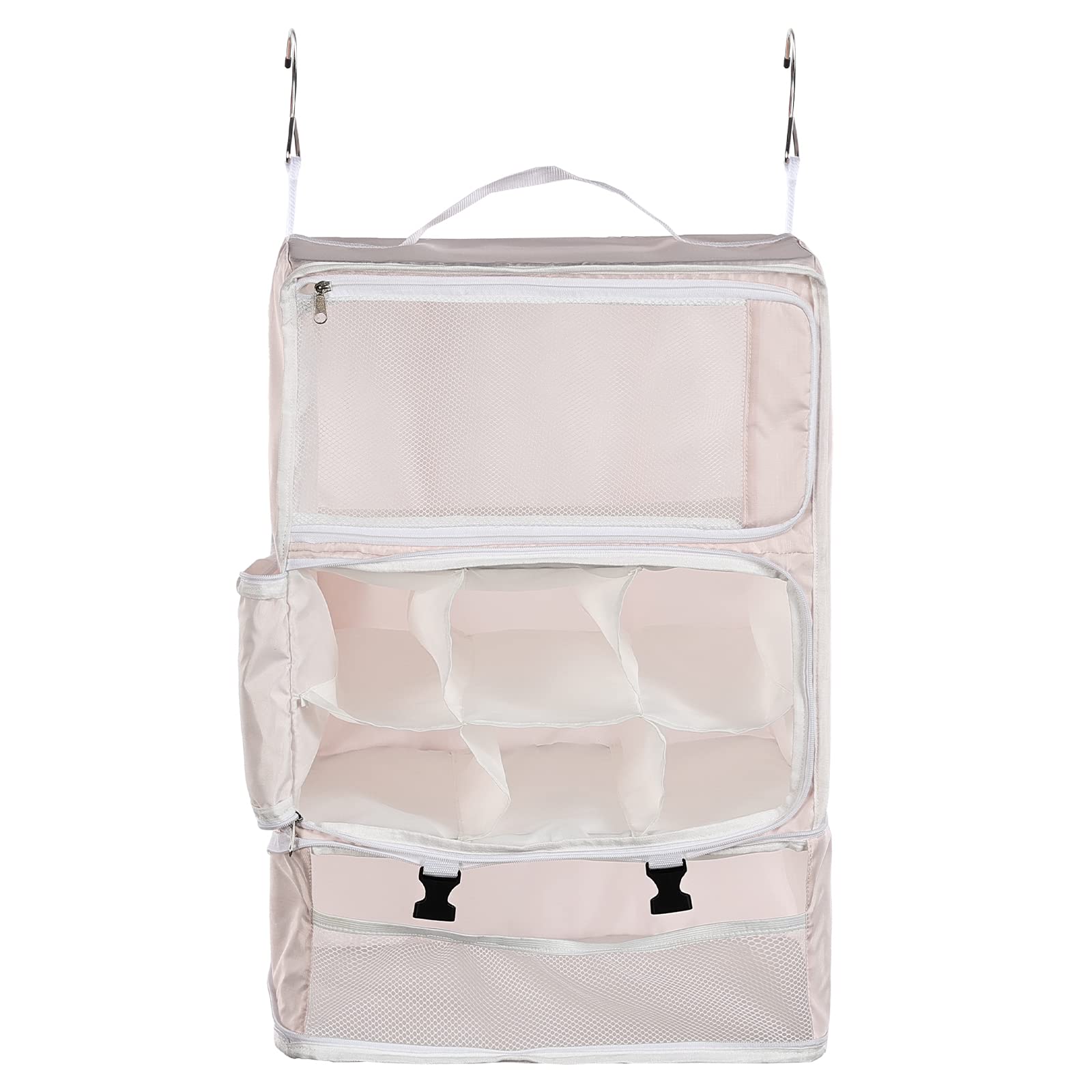 Amazon.com: Surblue Hanging Travel Shelves Compression Packing Cube for ...