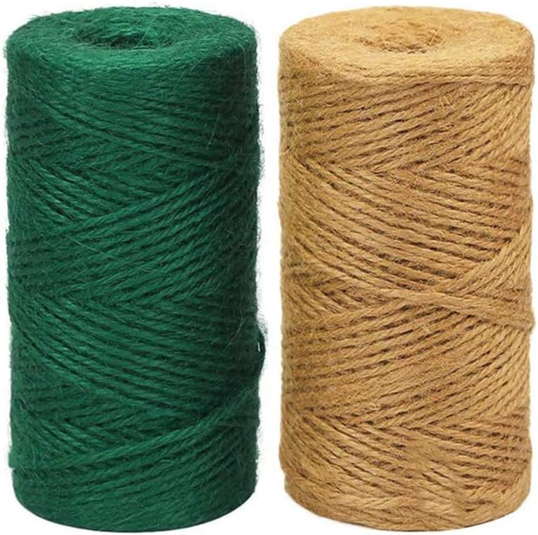 Amazon.com: IME Natural Jute Twine,3 Ply 100m Long Crafts and Arts ...
