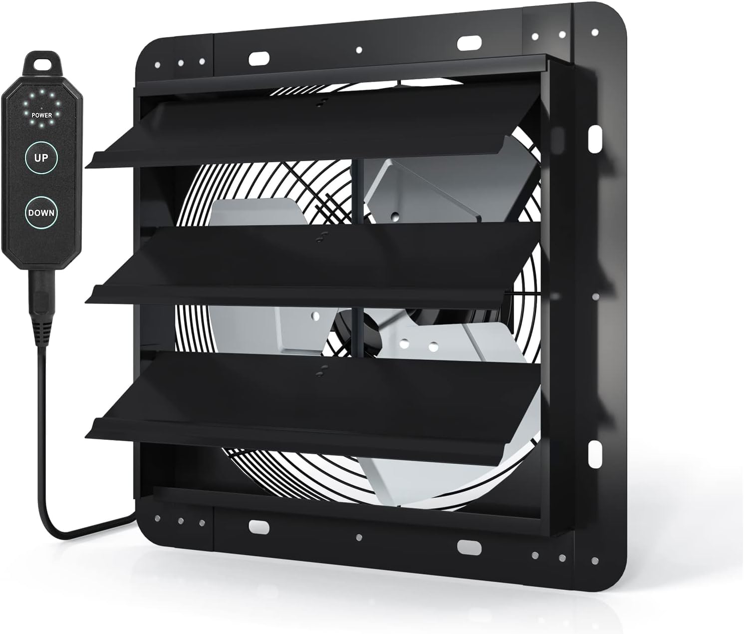 Brogachy 300mm Exhaust Fan, With PWM Speed Regulator, Reversible ...