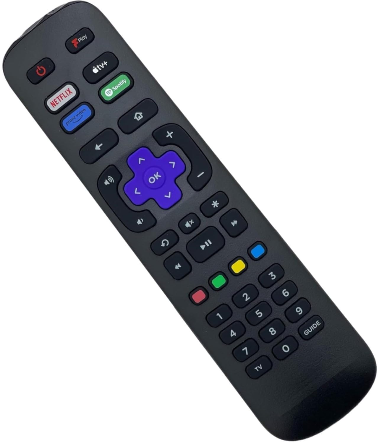 Generic Replacement TV Remote Control Compatible with Sharp Roku Ready ...