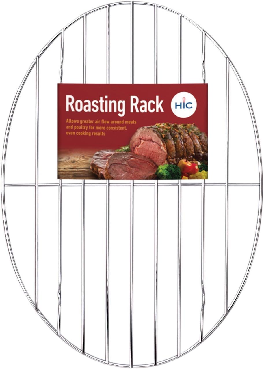 Amazon.com: Norpro 405 Oval Silicone Roast Rack, Red 9x6 : Home & Kitchen
