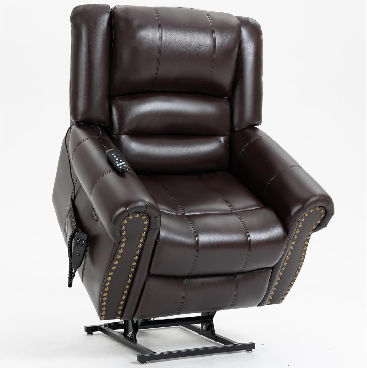 Amazon.com: Dual Motor Power Lift Chair, Lay Flat Recliner Chair ...