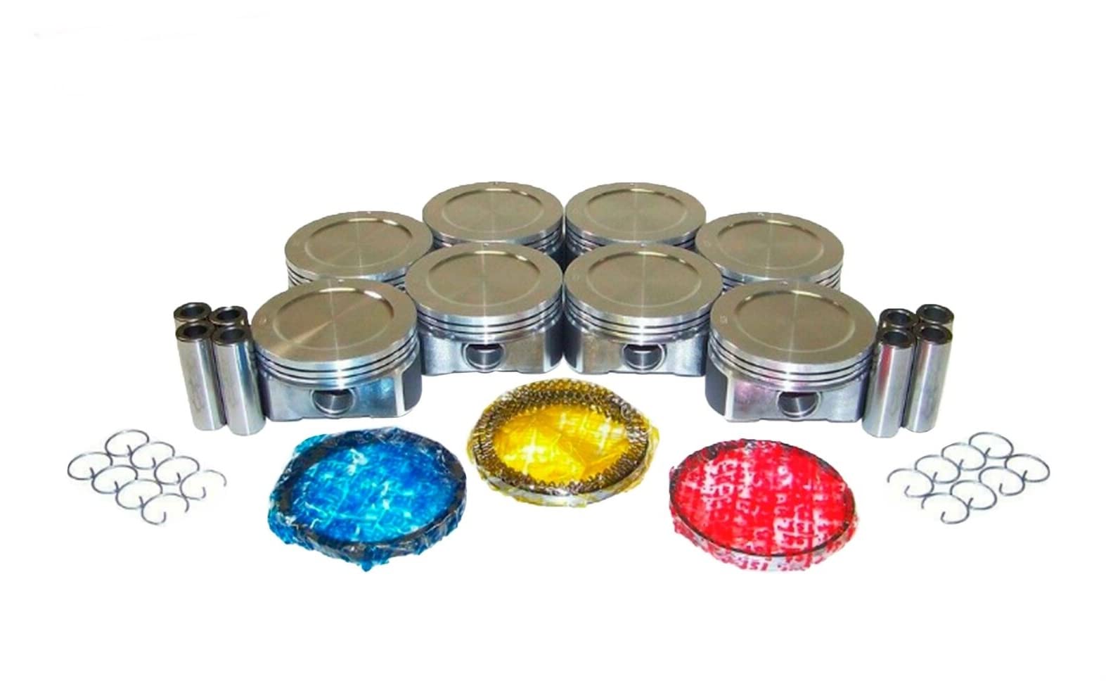 6.0 LQ4 Master Engine Rebuild Kit | Dish Top Pistons | OEM Style 3-bolt