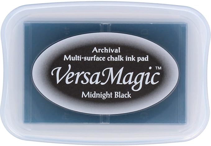 Amazon.com: Tsukineko Full-Size VersaMagic Chalk-Finish, Midnight Black ...