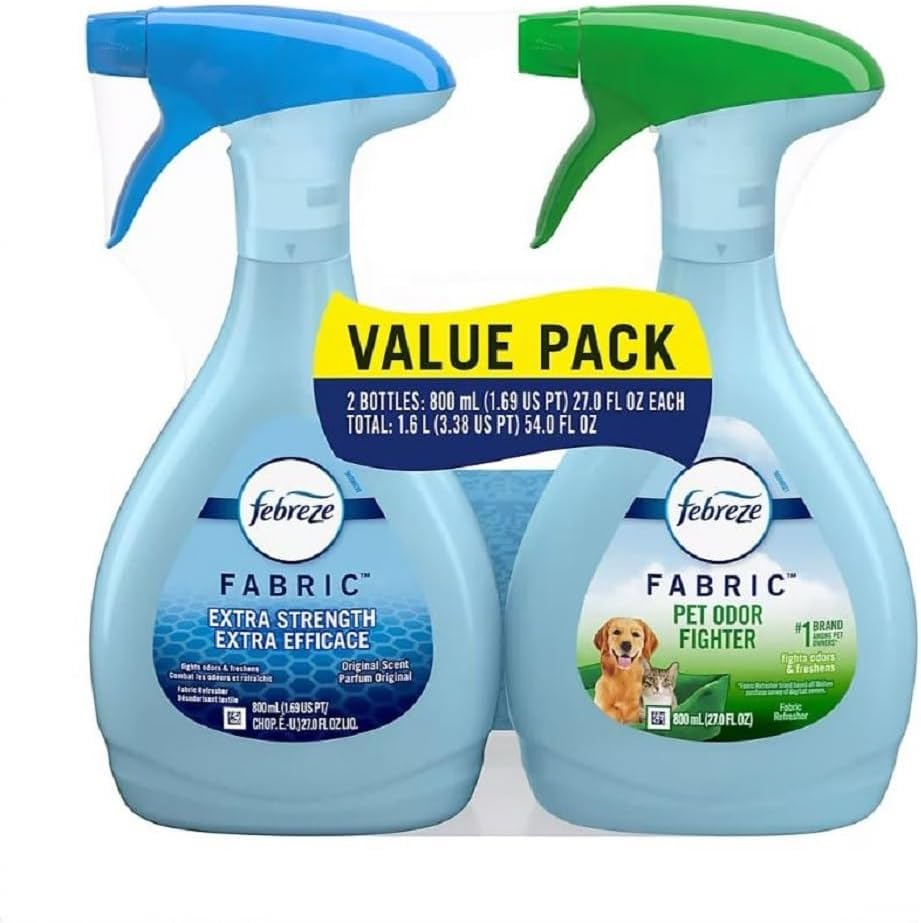 Amazon.com: Febreze Fabric Refresher, Odor Eliminator Extra Strength ...