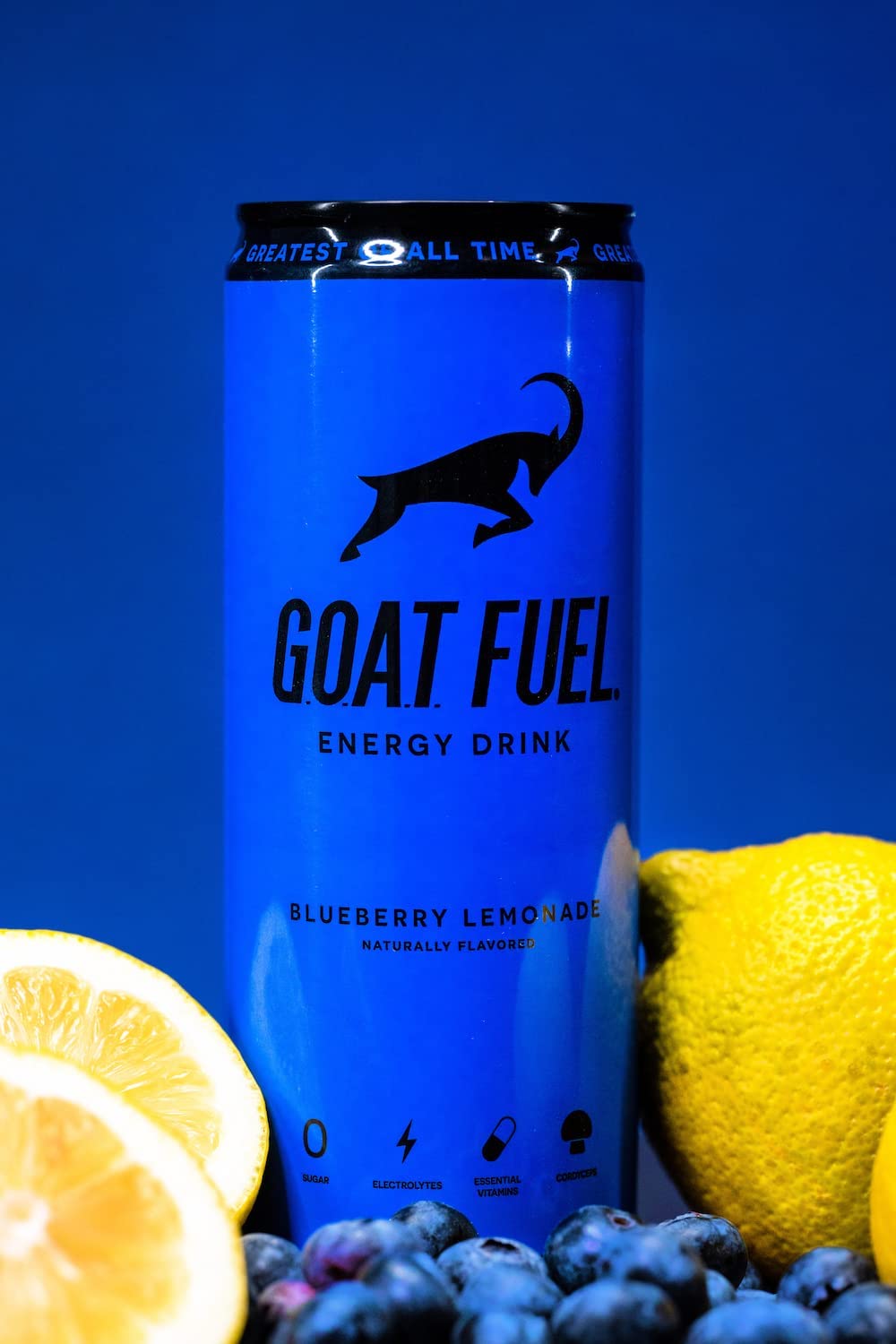 Buy G.O.A.T. Fuel® Blueberry Lemonade Energy Drink - Sugar-Free Pre ...