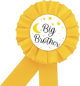 Amazon.com: Twinkle Little Star Big Brother Tinplate Badge Pin, Brother ...