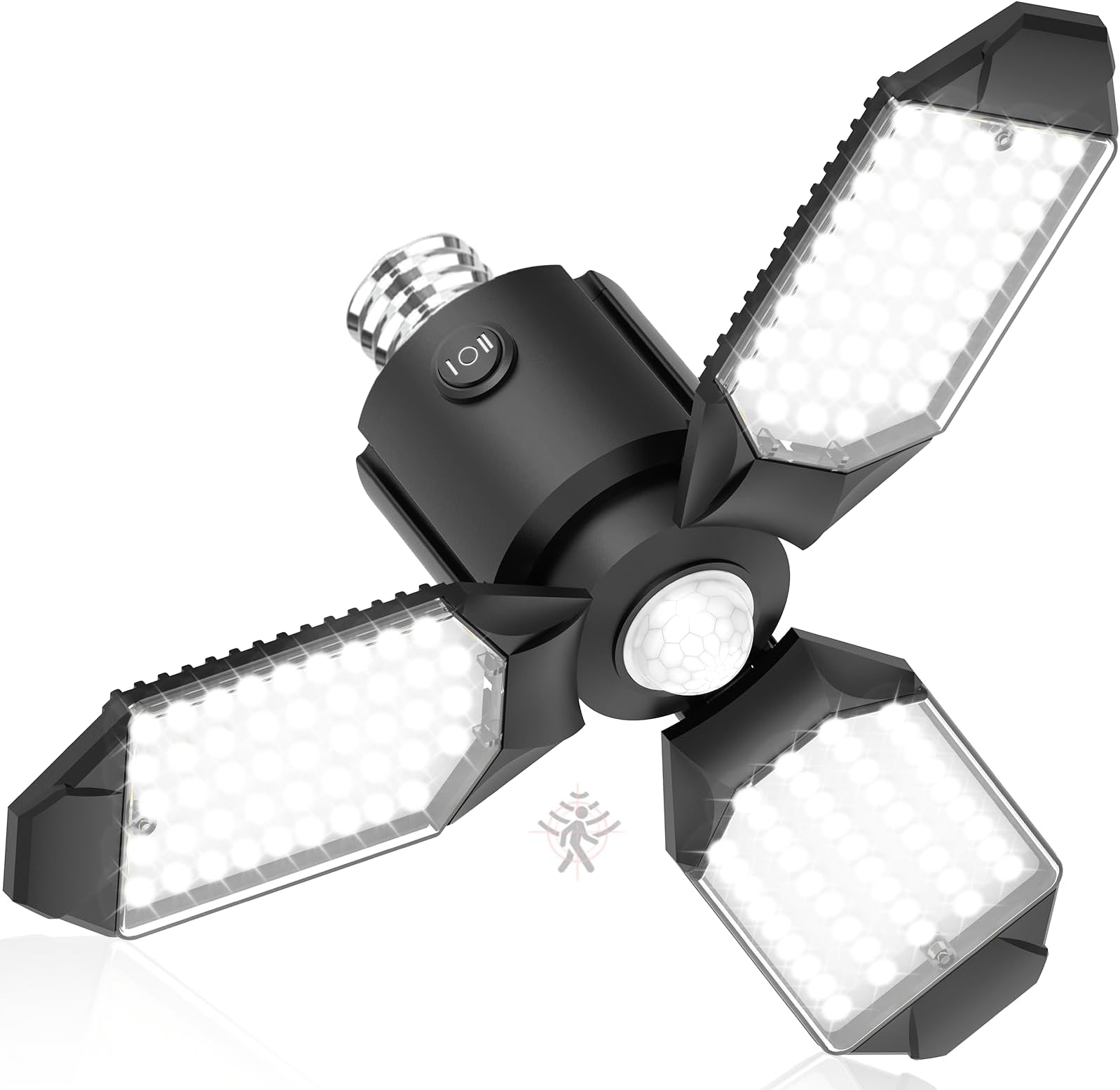 Led Garage Lights 2 Pack, Motion Sensor 150W 15000LM Ultra Bright ...