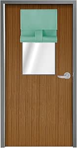 Amazon.com: WdFour Classroom Door Window Cover,Blackout Shades for ...