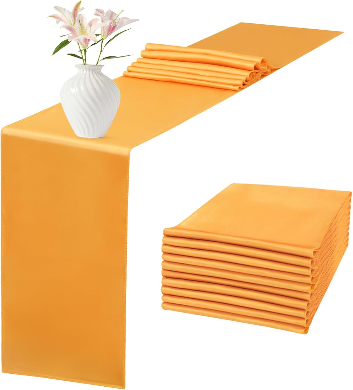 Amazon.com: Hyperex 10 Pack Table Runner for Rectangle Round Tables ...