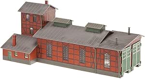 Faller 222136 – Locomotive Shed, 2 Piece : Amazon.co.uk: Outlet
