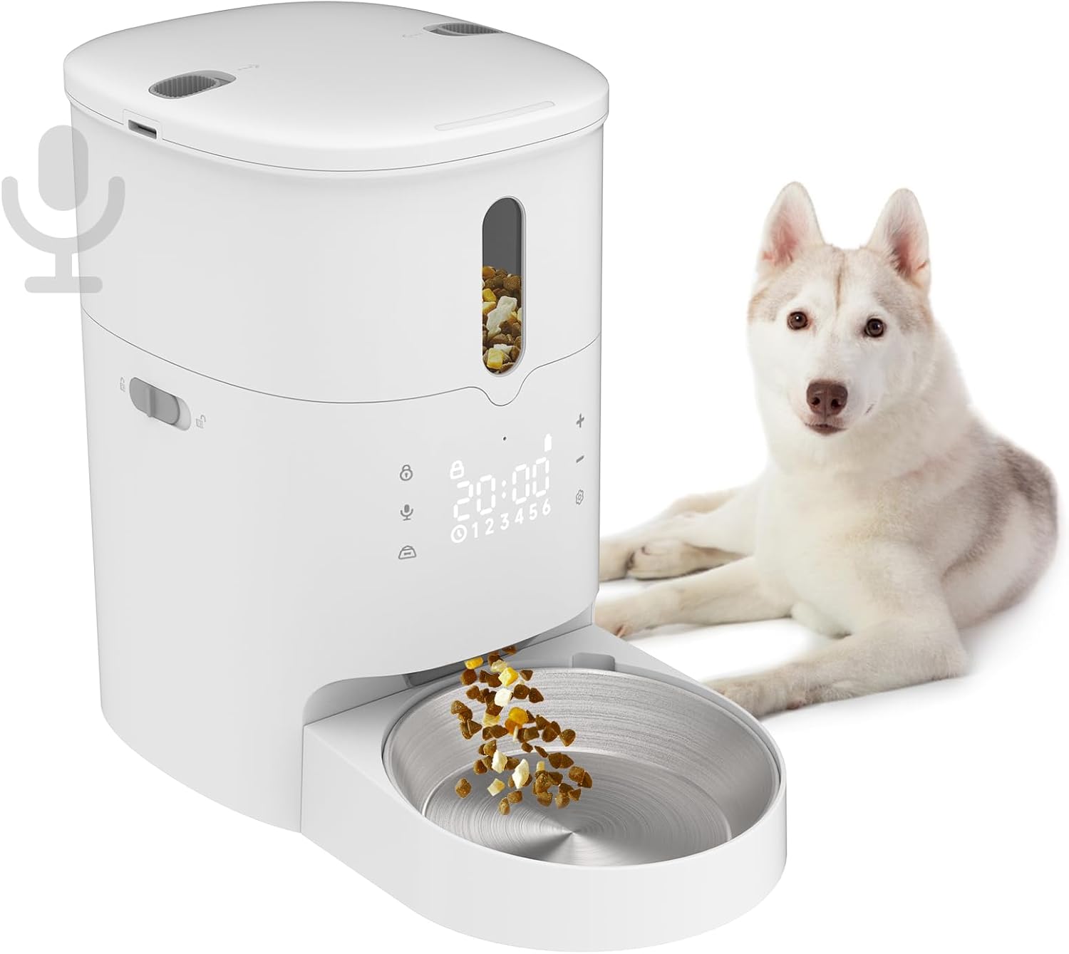 EdgeAnt Automatic Cats Feeders, Dry Food Dispenser with Desiccant Bag ...