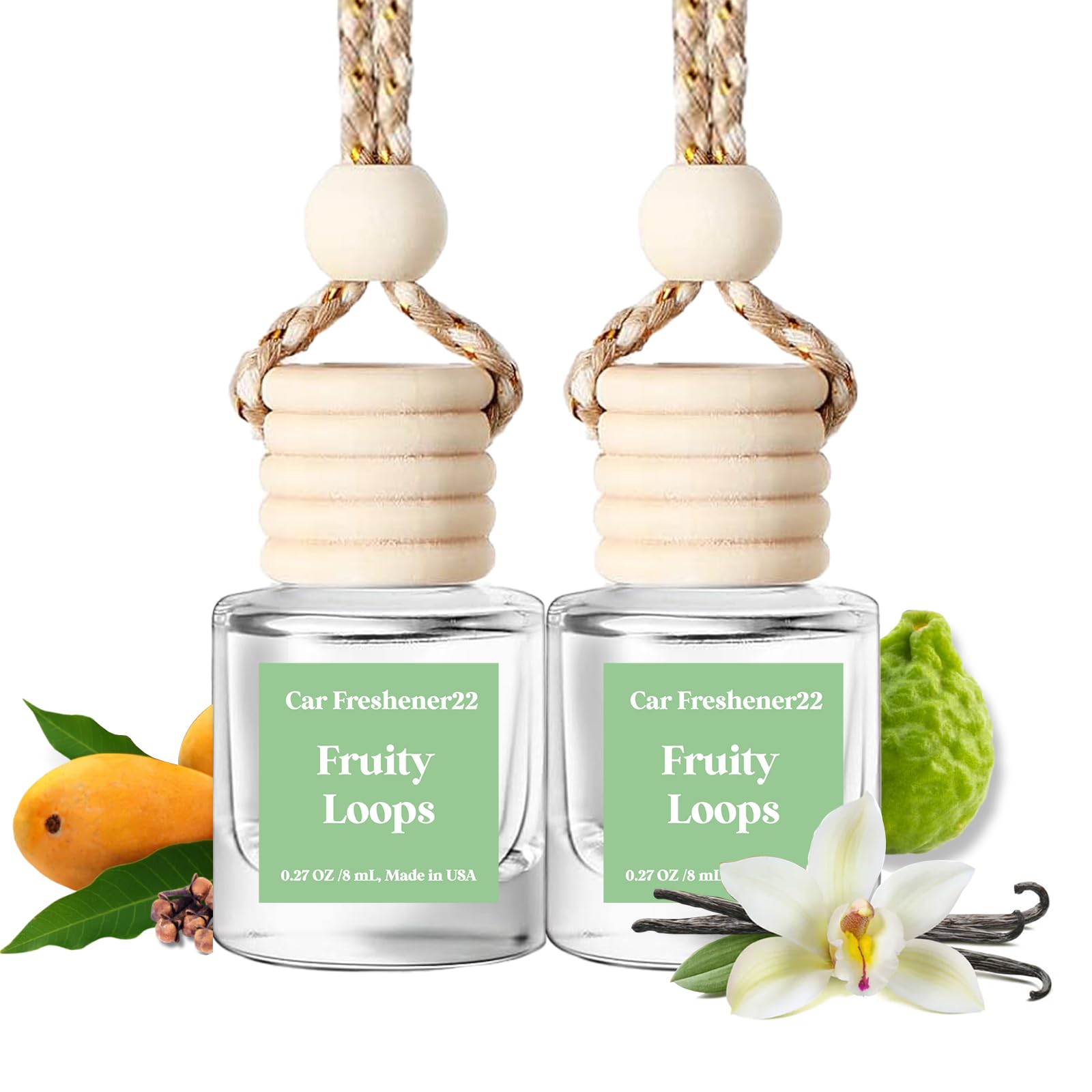 Amazon.com: Burst Bird Car Air Freshener Hanging, Fruit Loops Fragrance ...