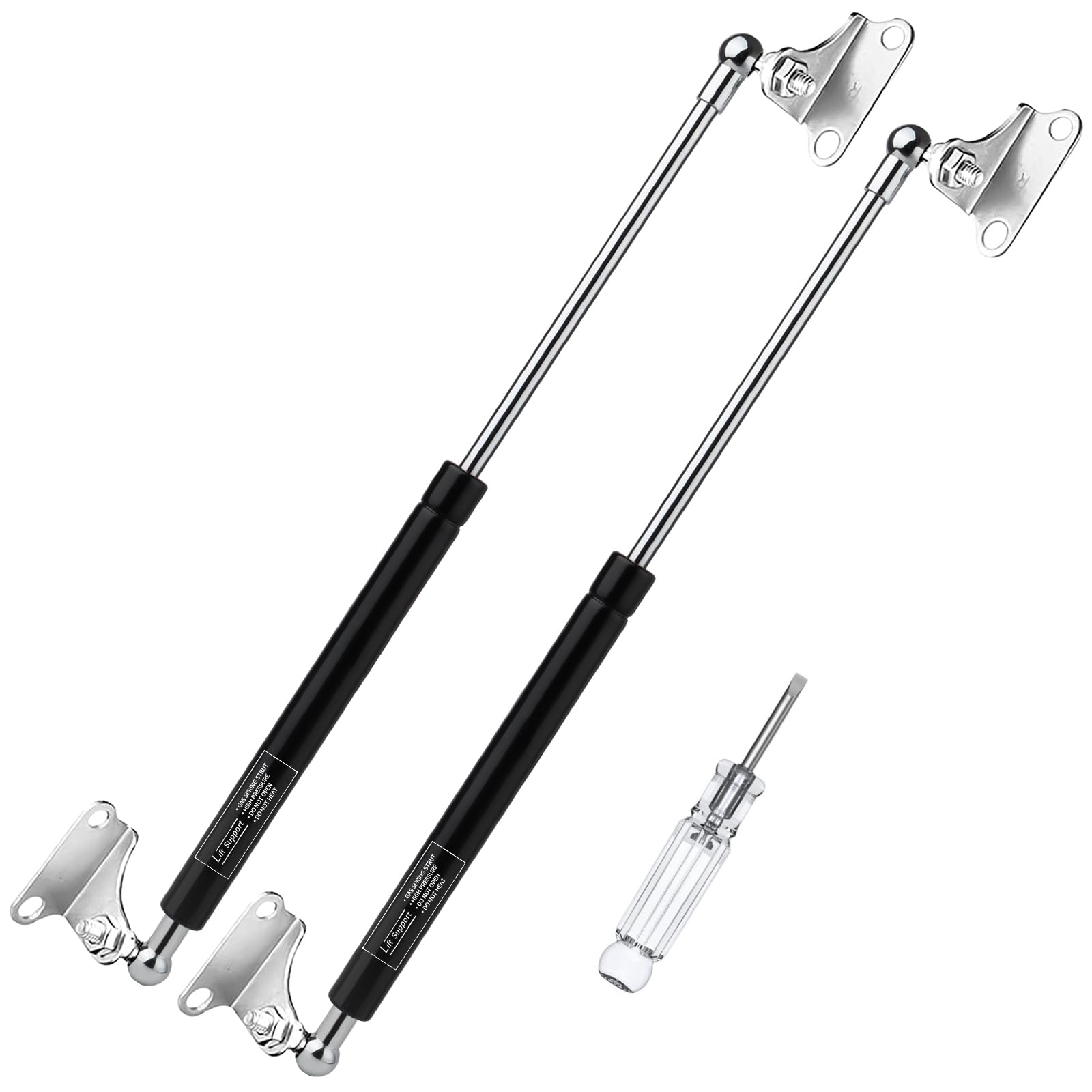 Amazon.com: 20 inch 100 LB(445N) Gas Struts Spring Shocks for Heavy ...