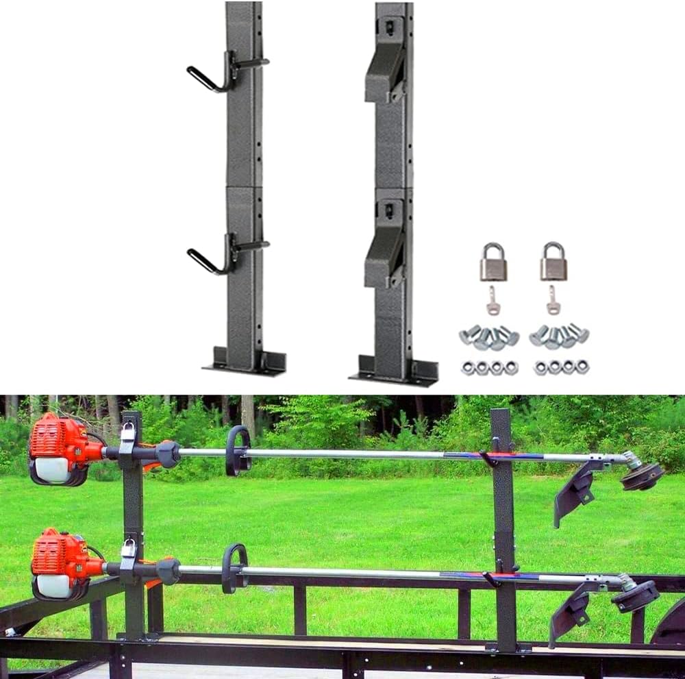 Amazon.com : ECOTRIC 2 Place Weeder Trimmer Racks Holders Hold Two for ...