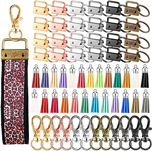 Amazon.com: 60 Pieces Key Fob Hardware Set, 20 Key Fob Hardware ...