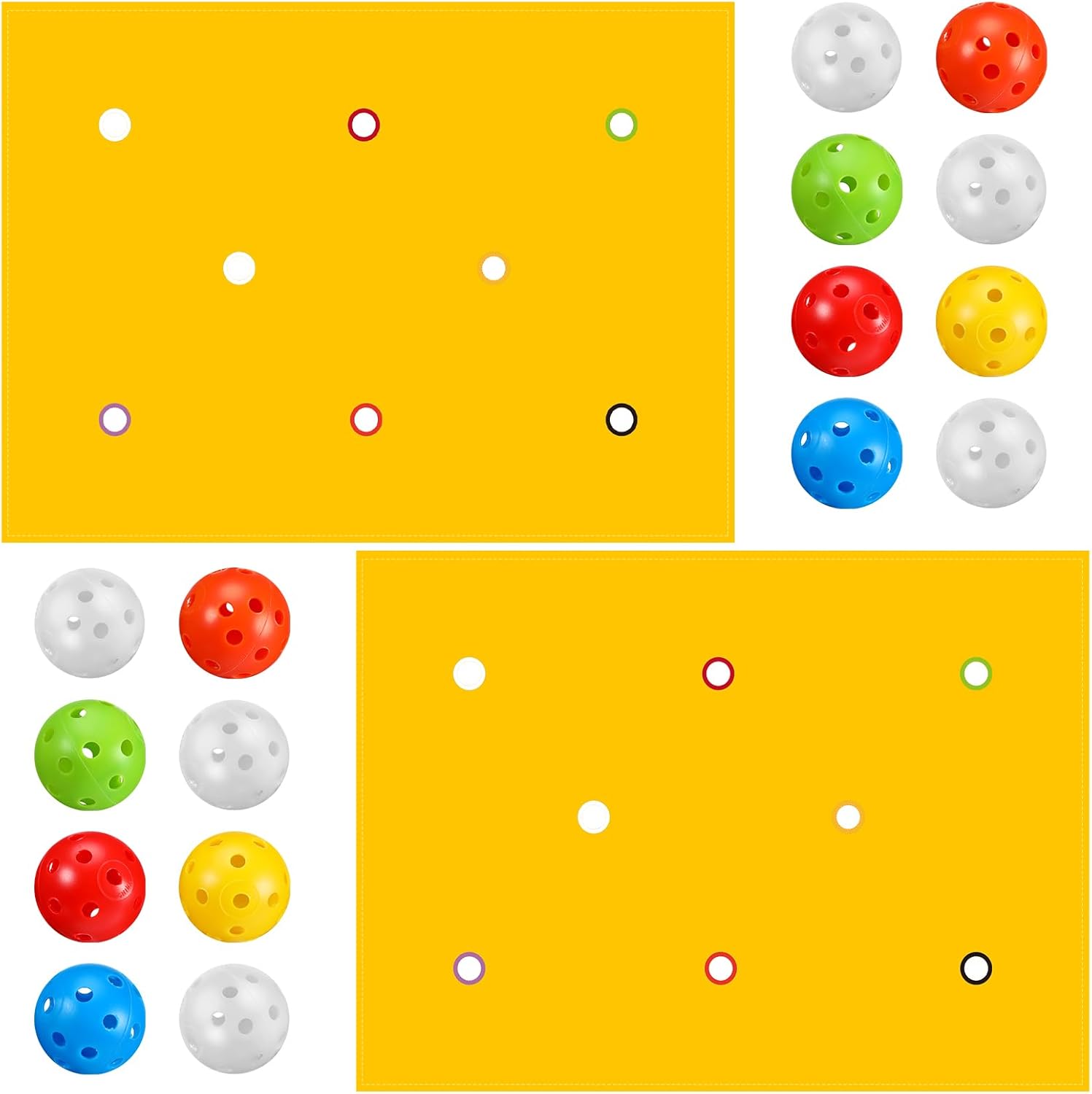 Amazon.com: Tradder 2 Set Hole Tarp Team Building Game 85 x 57 Inches ...