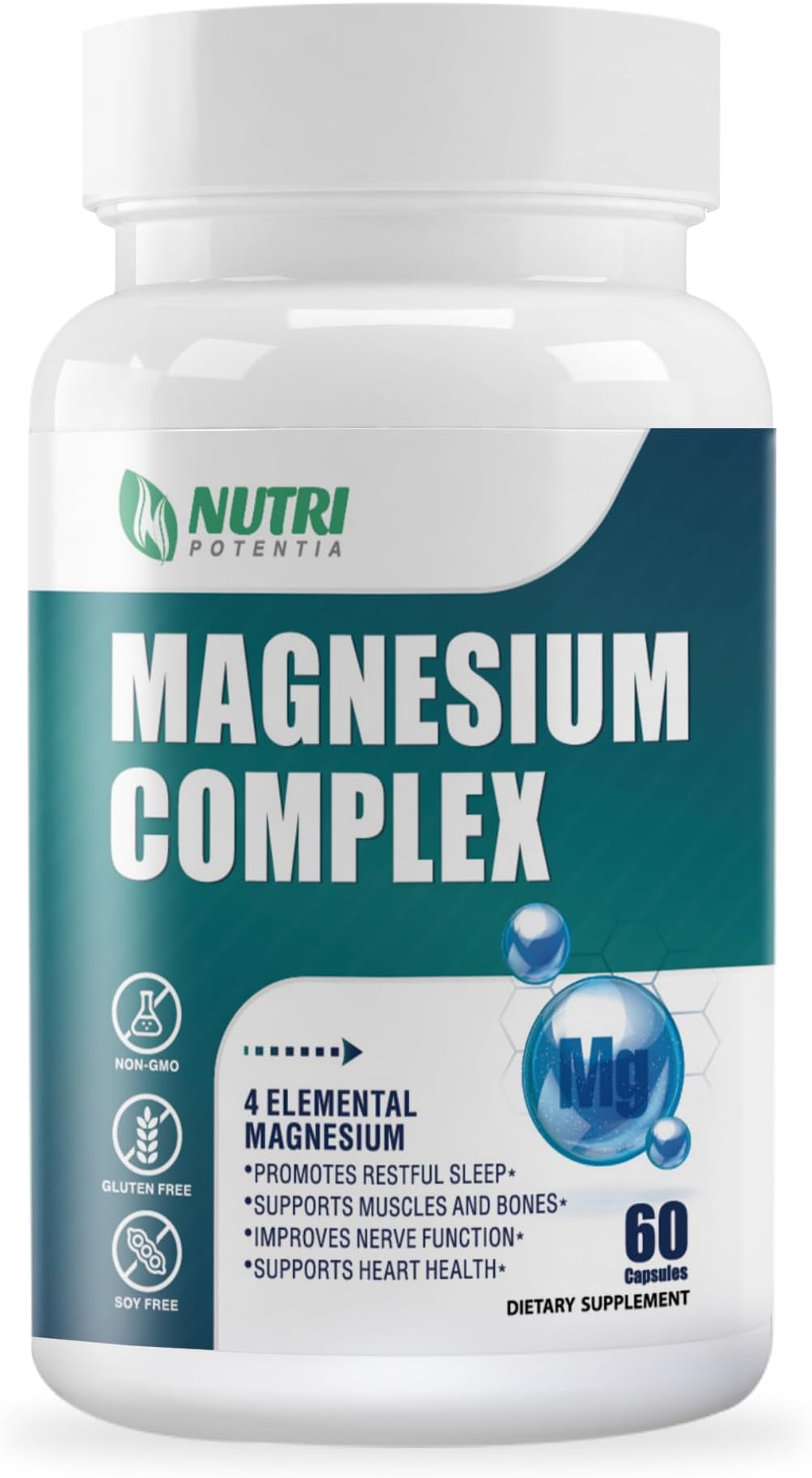 Amazon.com: Magnesium Breakthrough Complex Supplement 500 mg- High ...