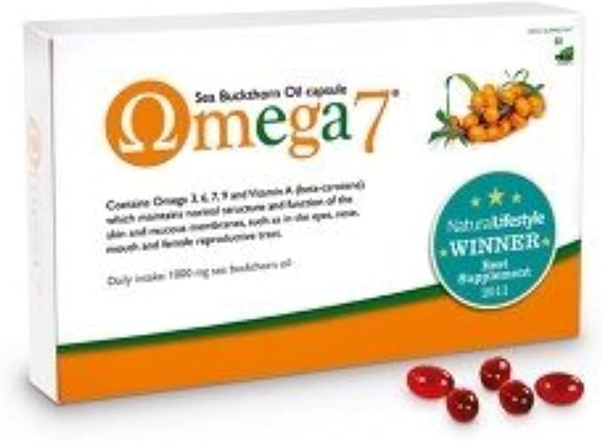 Pharma Nord Omega 7 Sea Buckthorn Oil 60 Capsules : Amazon.co.uk ...