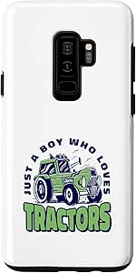 Amazon.co.jp: Galaxy S9+ Bauer Tractor Funny Farmer Tractor Words for ...