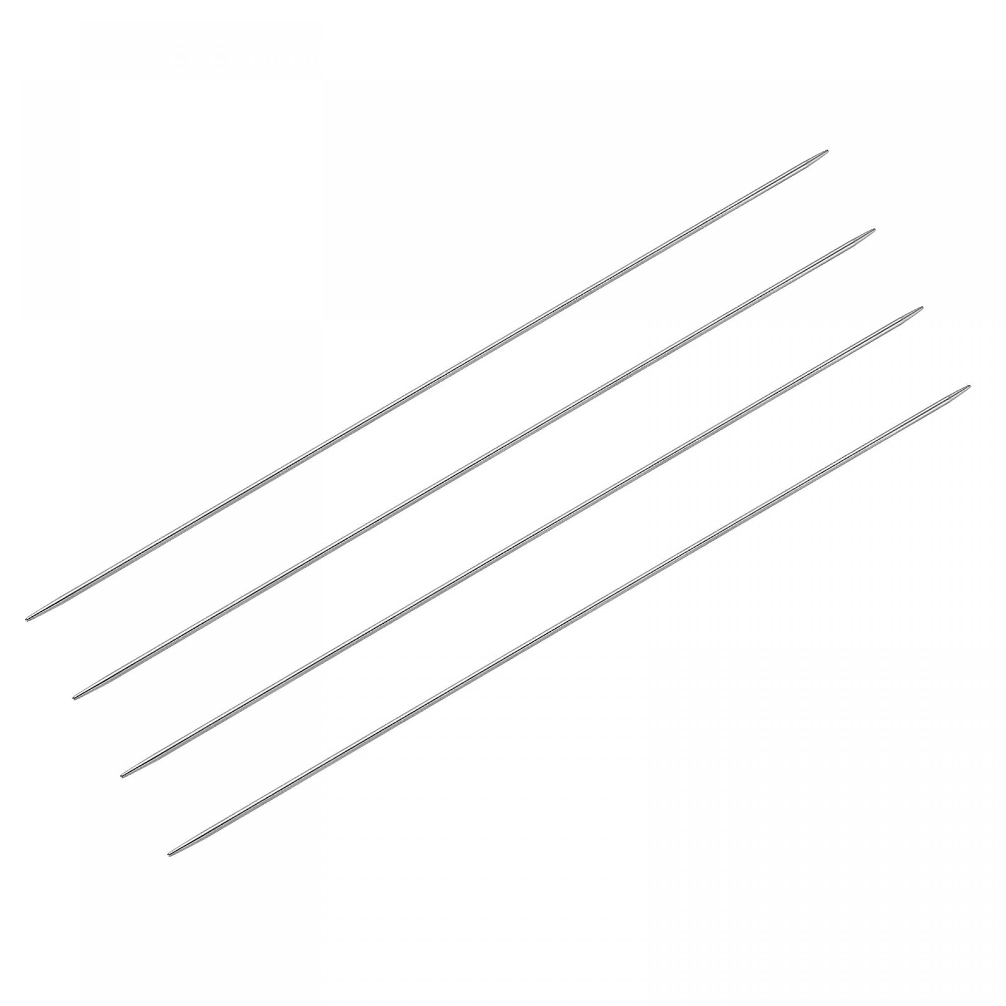 Amazon.com: uxcell 2 Pairs Knitting Needle Set, 2.0mm Diameter 9.84 ...