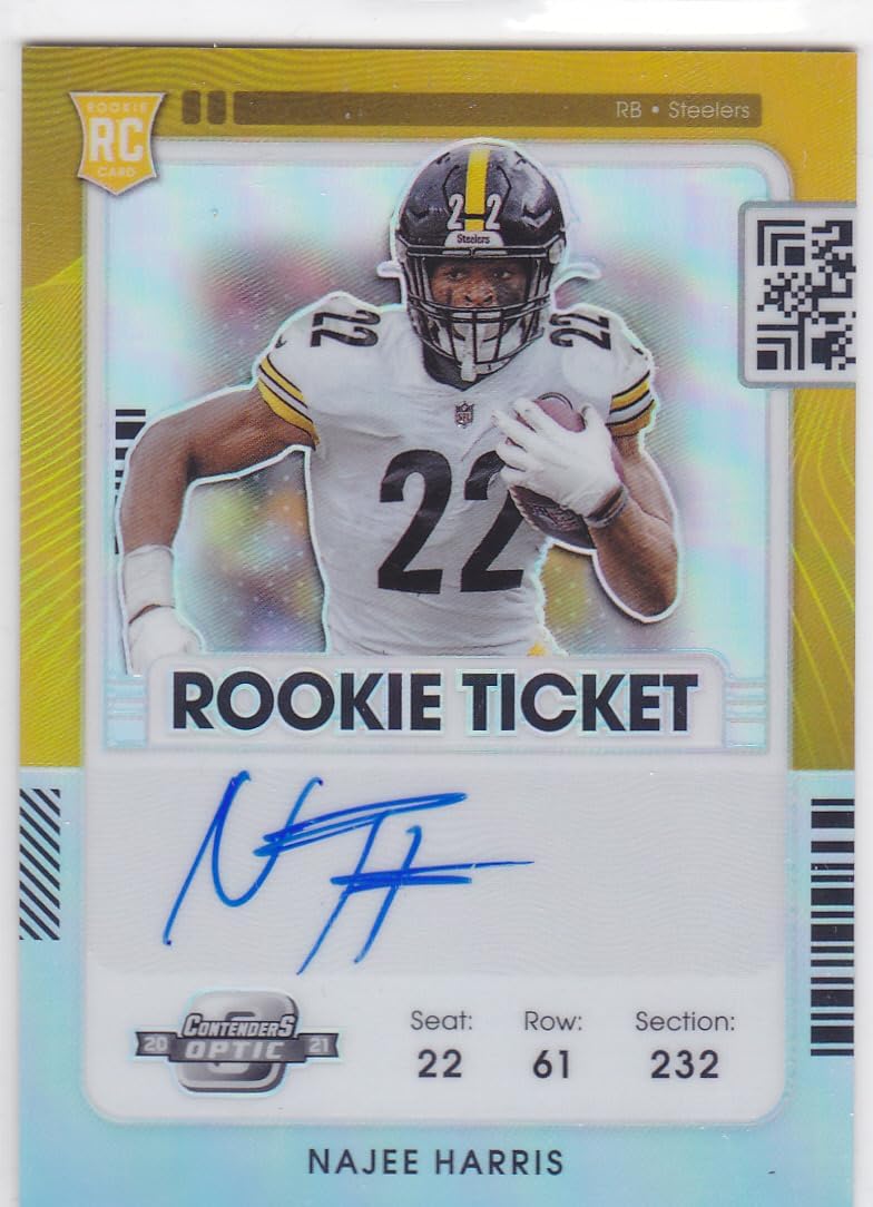 Amazon.com: 2021 CONTENDERS OPTIC NAJEE HARRIS RC ROOKIE AUTO AUTOGRAPH ...