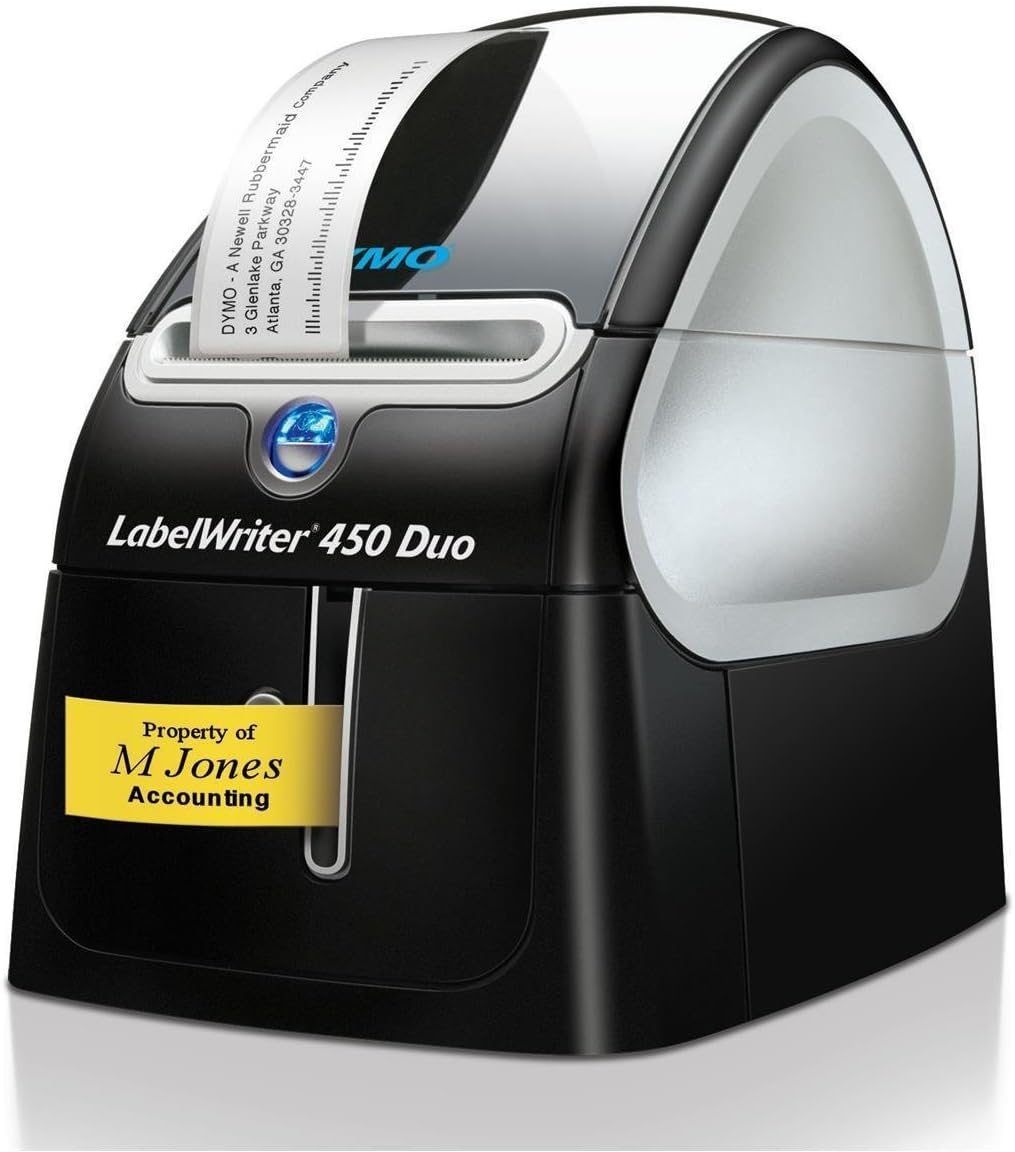DYMO LabelWriter 450 Duo Label Maker | Direct Thermal Label Printer ...